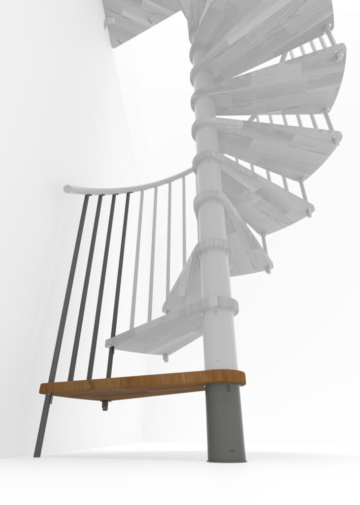 Height extension for Spiral Smart - Minka Stairs