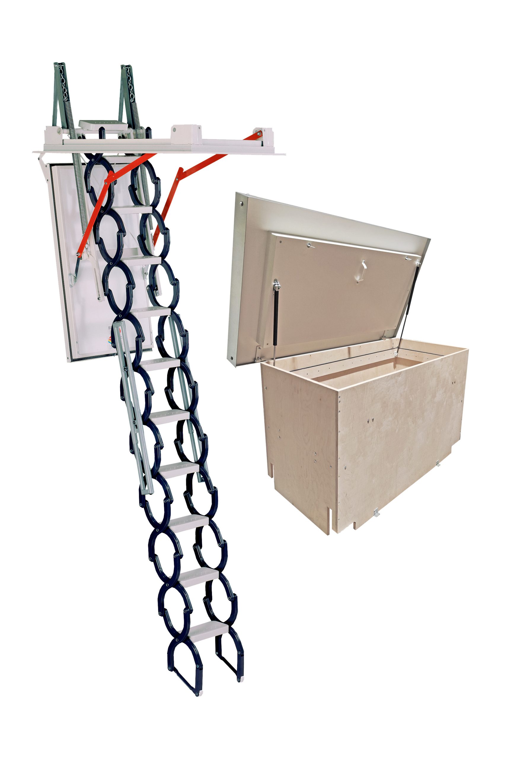 Flat roof staircase - Minka Stairs Flat roof staircase - Minka Stairs